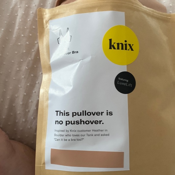 knix | Intimates & Sleepwear | Brand New Never Worn Knix Pullover Bra ...
